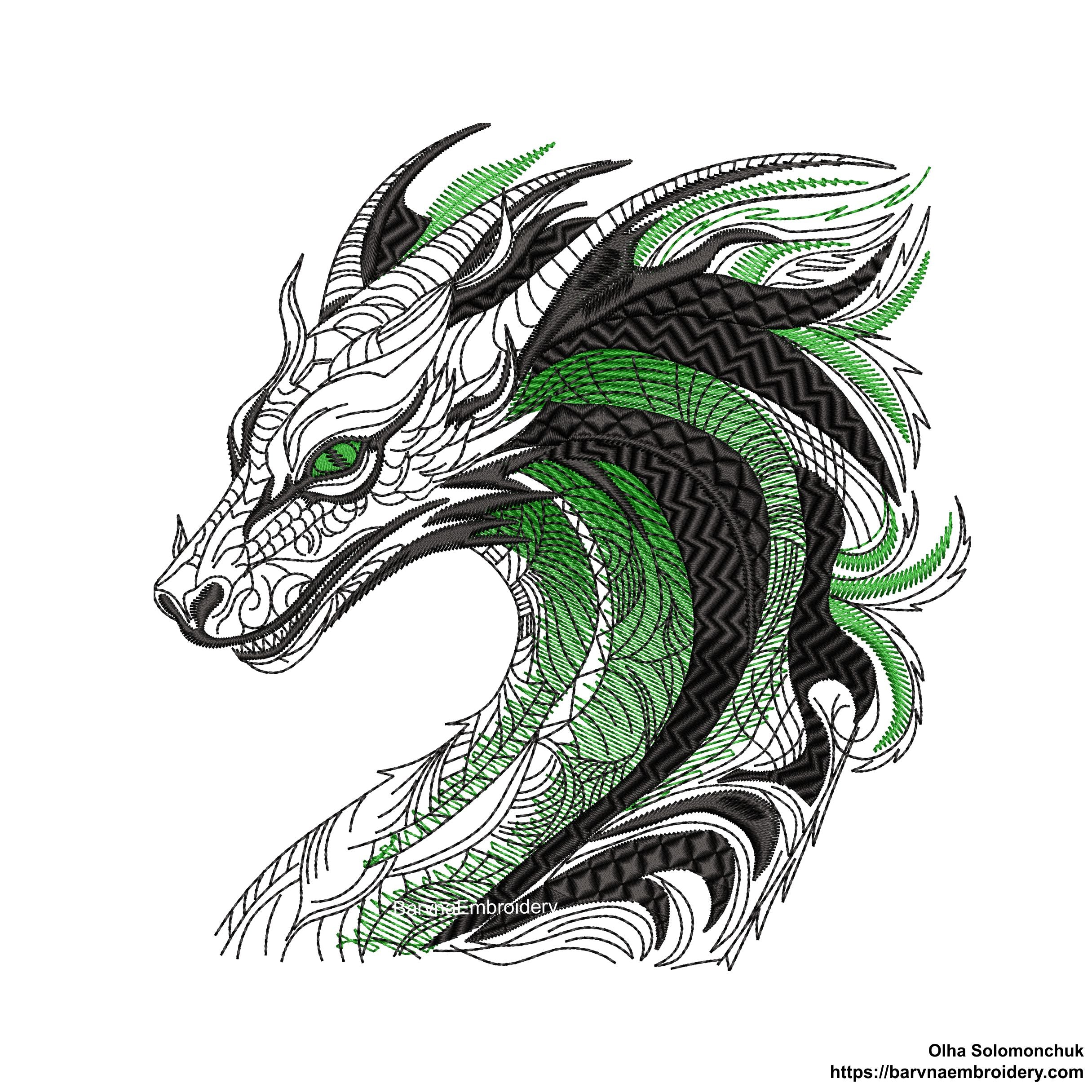 Dragon Machine Embroidery Designs