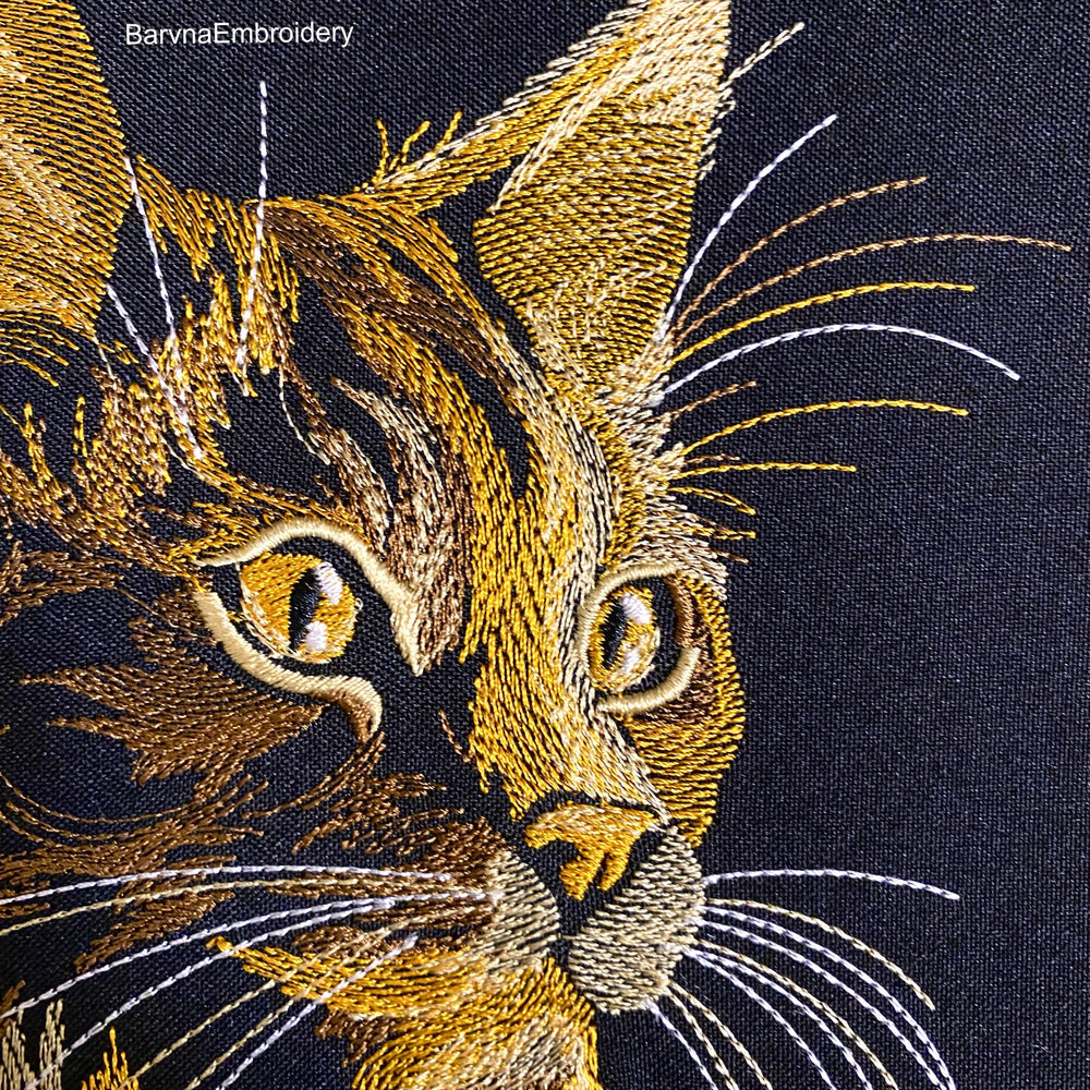 Cat Machine embroidery designs. – BarvnaEmbroidery