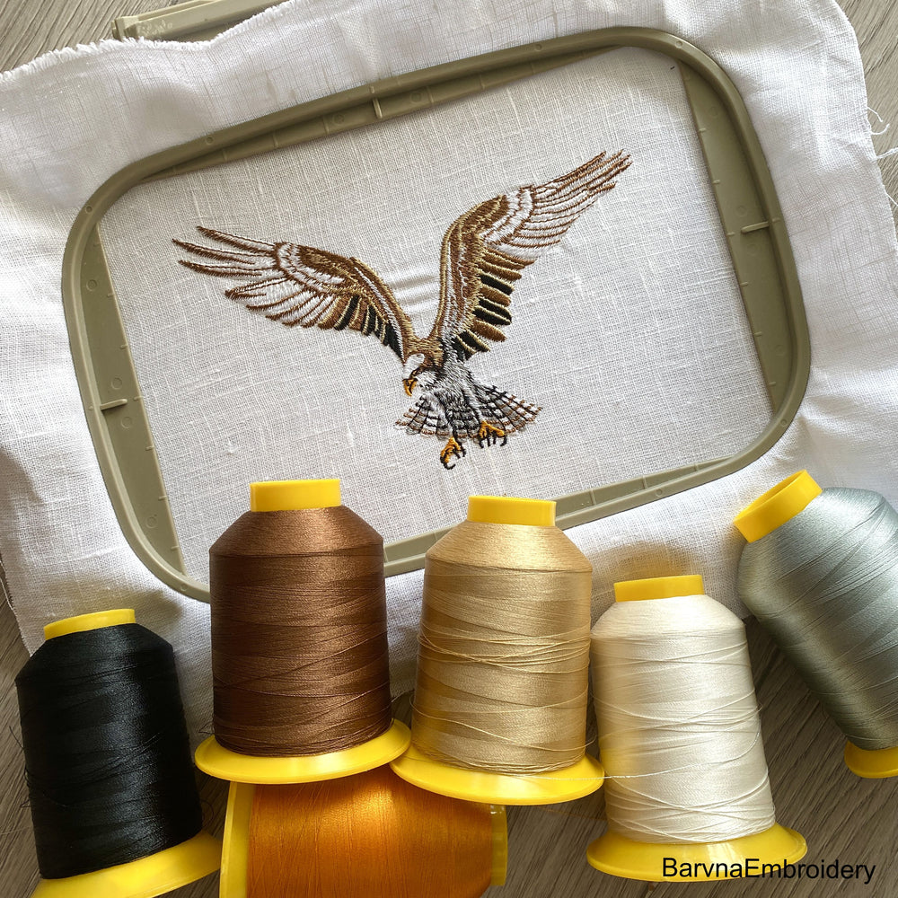 Eagle Machine embroidery designs – BarvnaEmbroidery