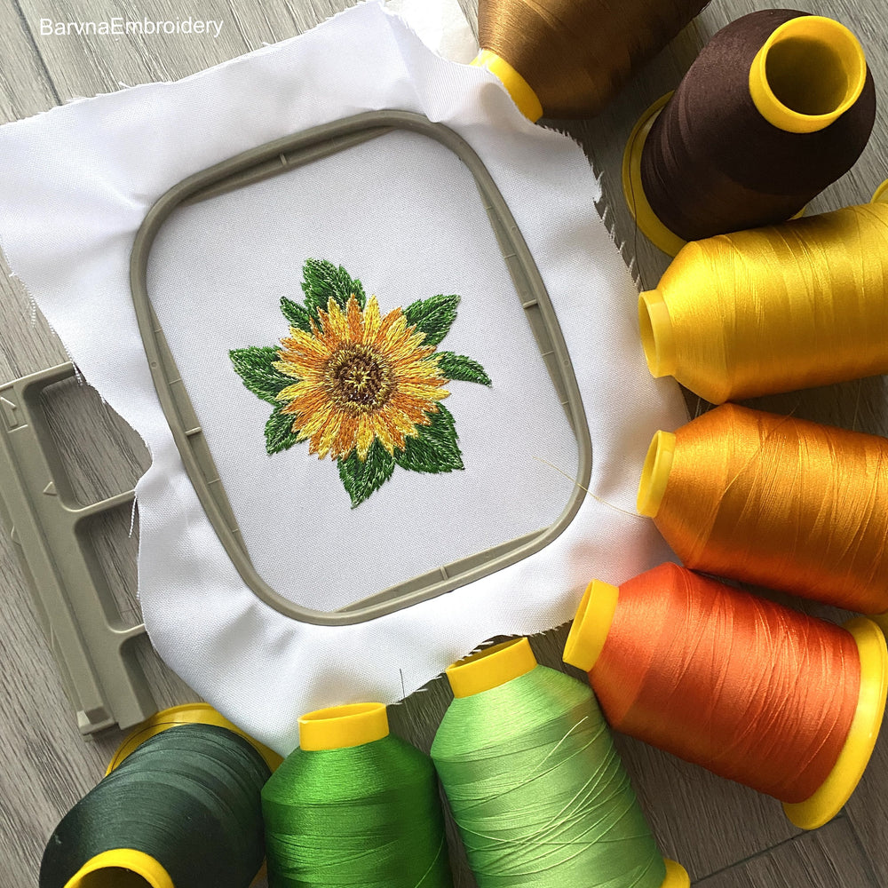 Sunflowers Machine Embroidery Designs. Bundle embroidery designs ...